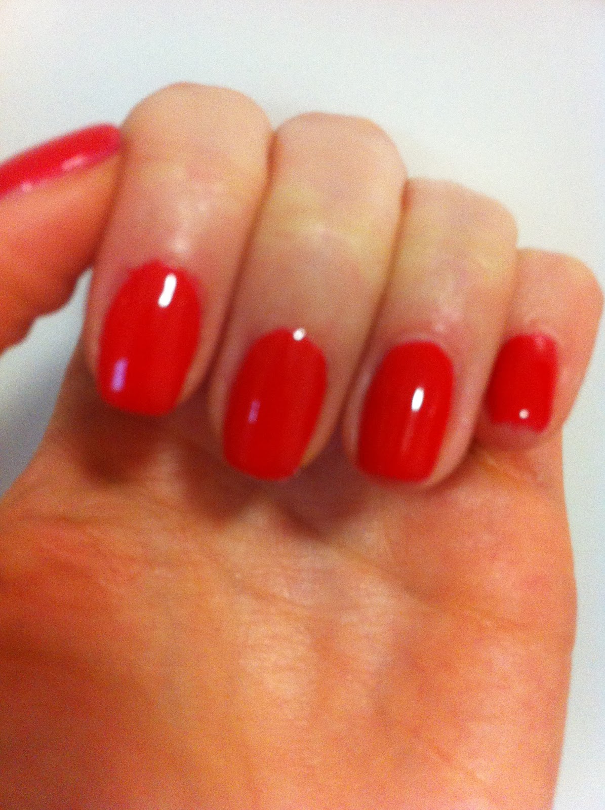 Beauty Box: Sensationail Red Scarlet Gel Polish