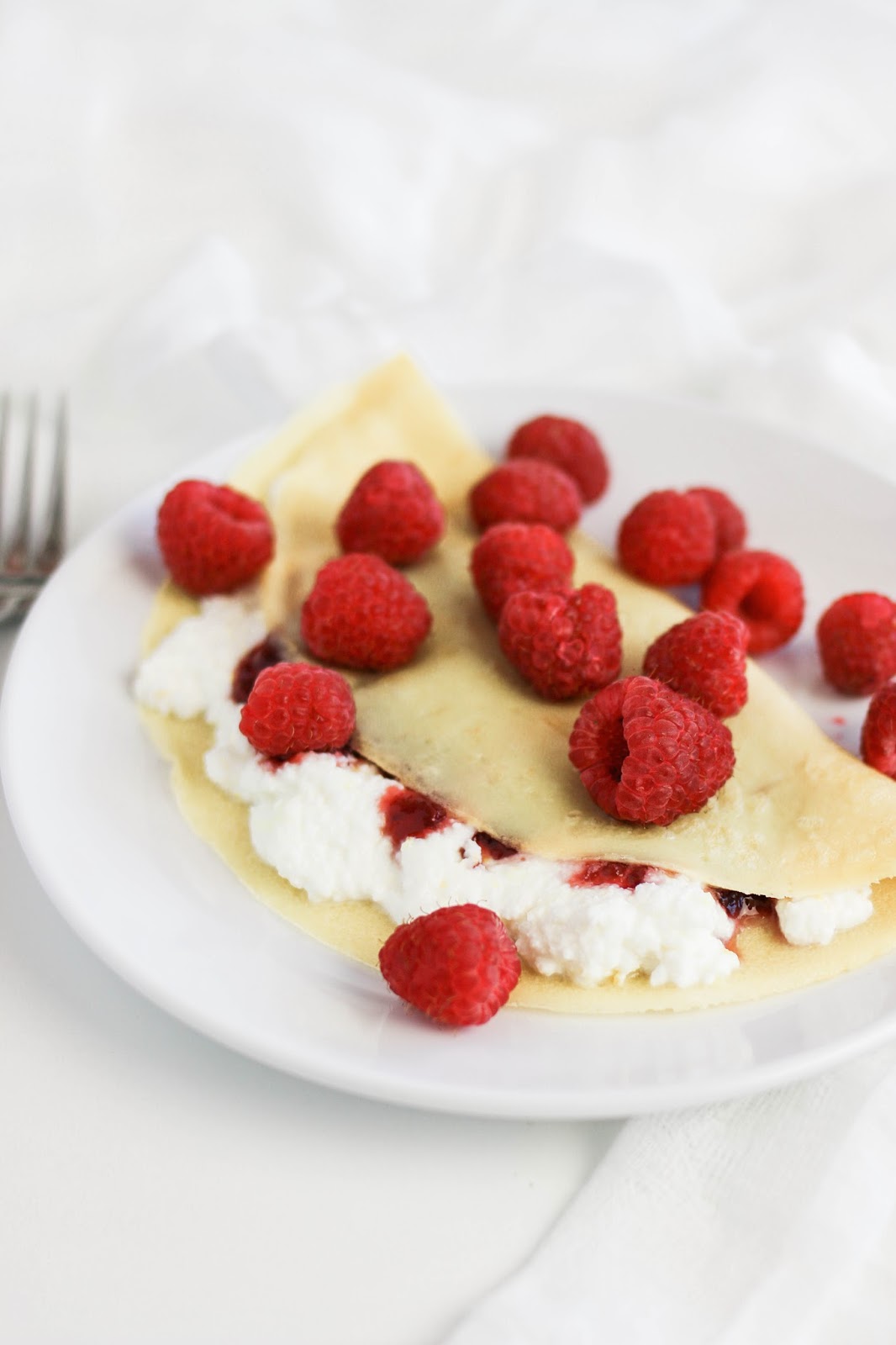Ginger Rose: Raspberry Ricotta Crepes