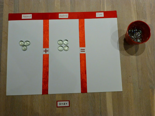 Family FECS: Montessori Activity: Addition Board (加法 [jiāfǎ])