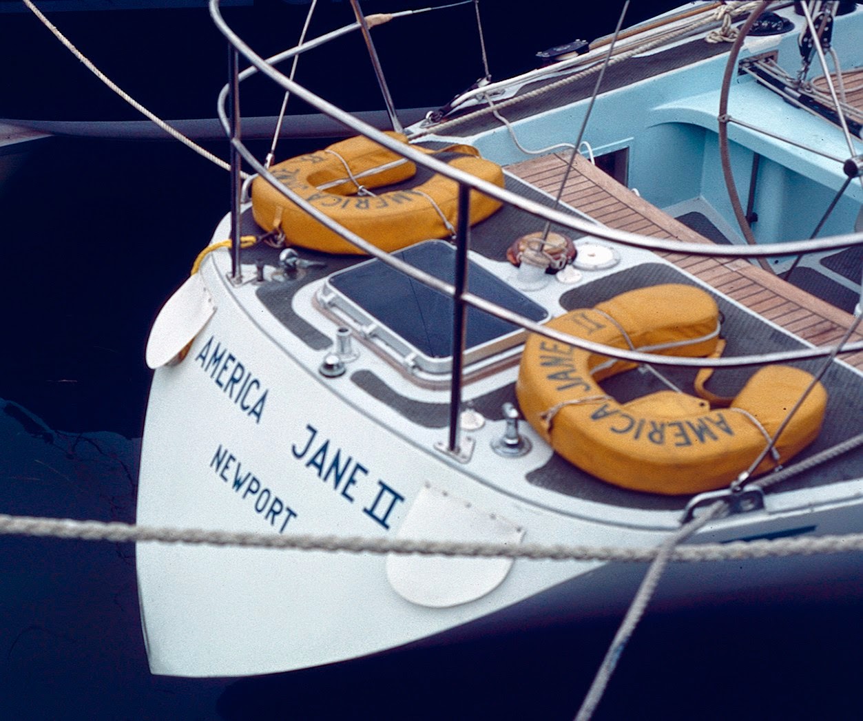 RB Sailing: One Ton Cup 1975 - Dockside photos