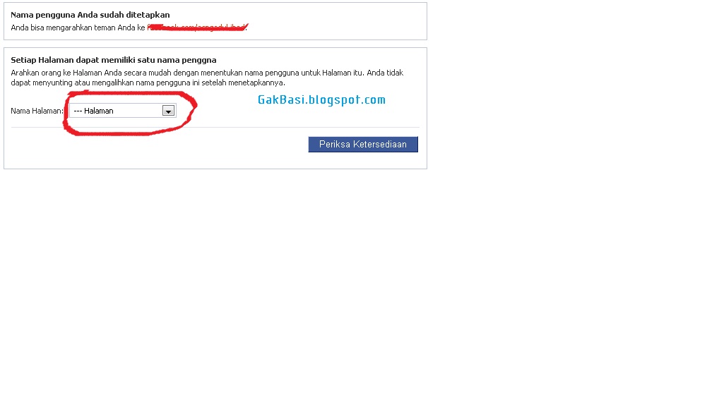 Cara Mengubah URL Halaman Facebook [fanspage]