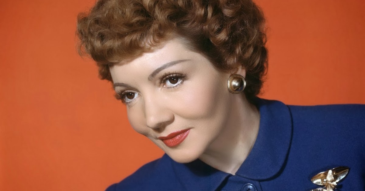 Beautiful Portraits of Claudette Colbert in Color From the 1920s ...
