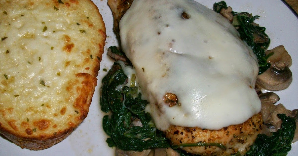 Think With Your Taste Buds - Chicken: Smothered Chicken with Spinach ...