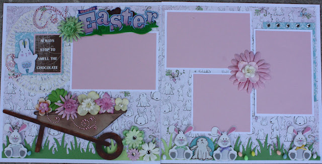 AMAZING GRACE Paper Crafts: Easter Layouts