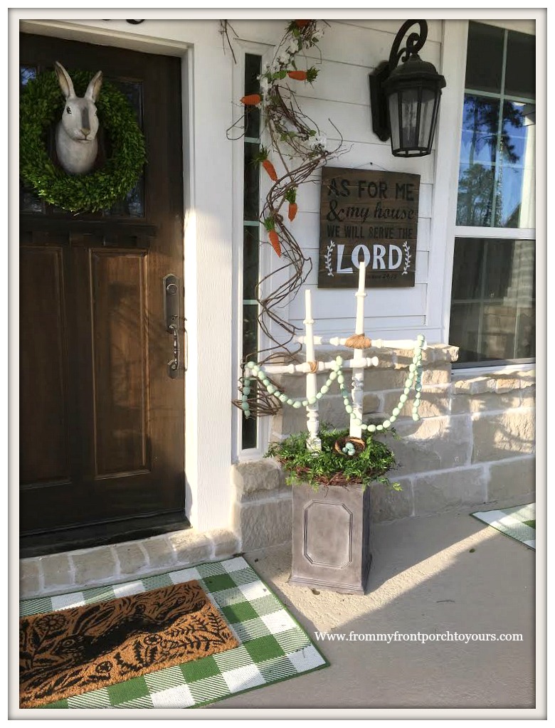 From My Front Porch To Yours: Early Spring Front Porch