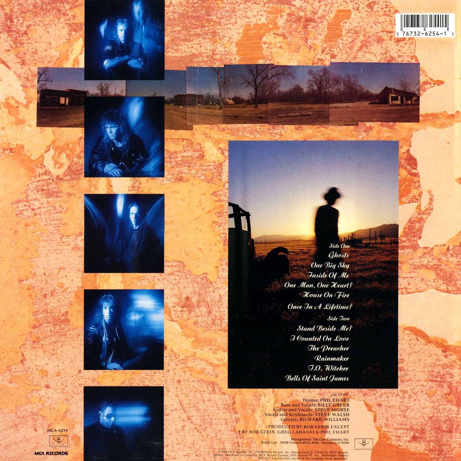 1988 In The Spirit Of Things - Kansas - Rockronología