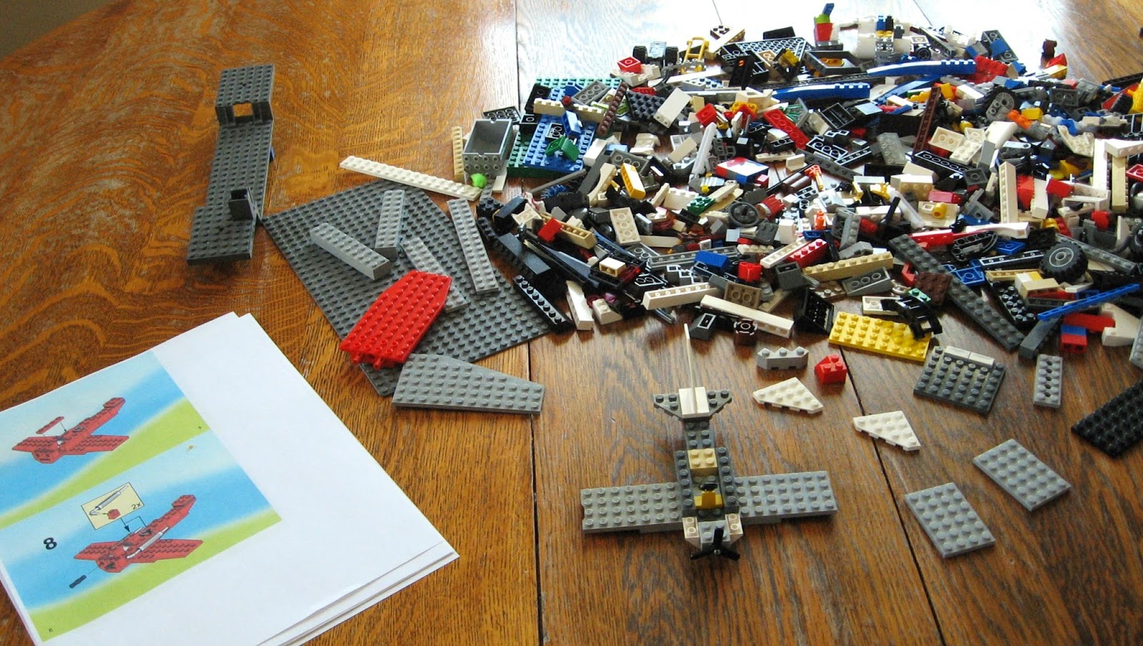 Almost Unschoolers: Summer Fun 2014 - Lego Challenge - Building a Model ...