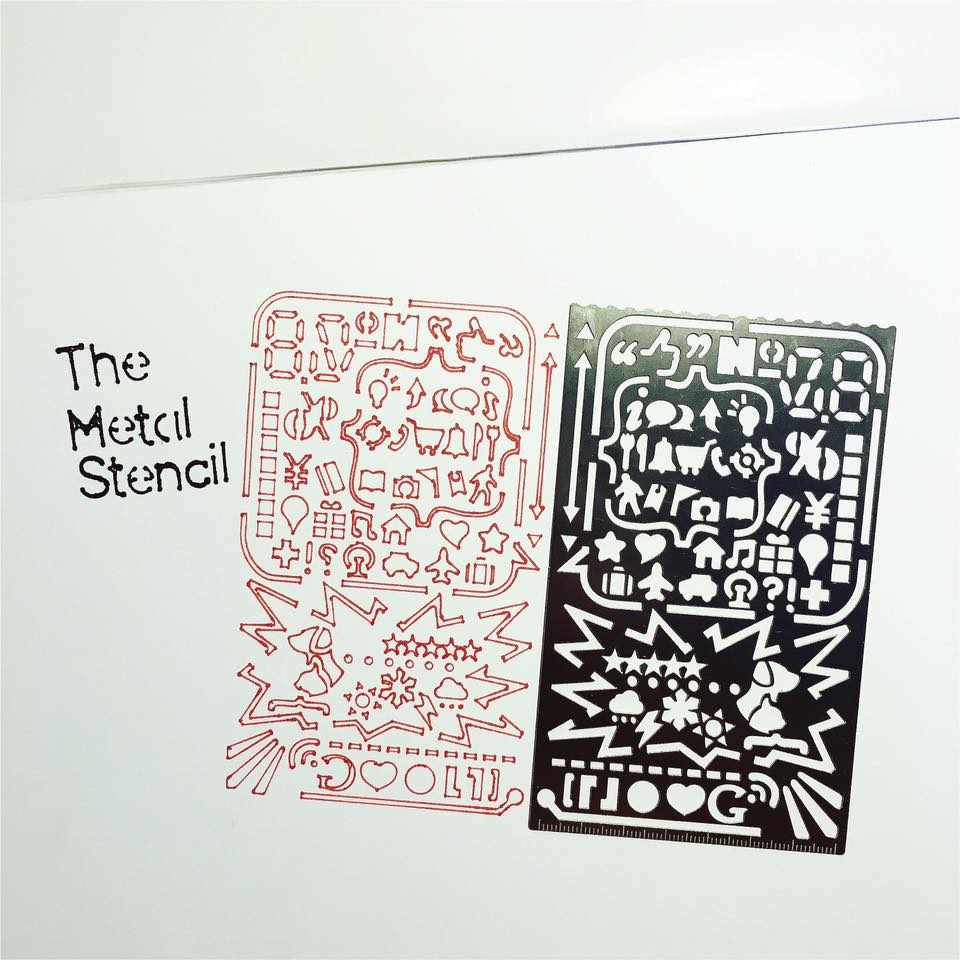 Blank and Write - The Blog: The Metal Stencil