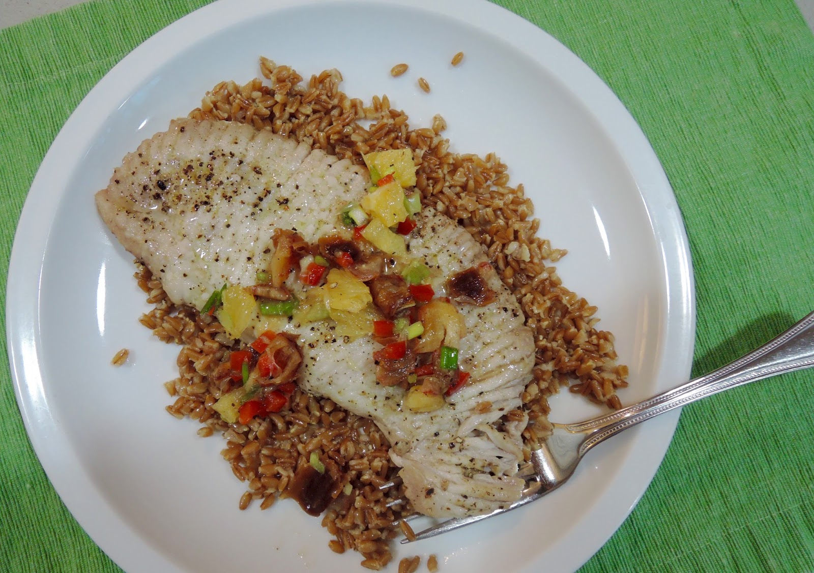 The Briny Lemon: Baked Skate with Orange-and-Date Salsa