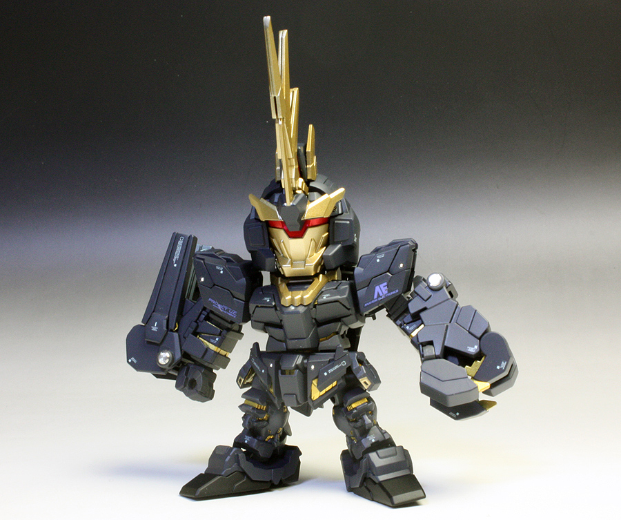 GUNDAM GUY: SD Gundam BB Senshi Banshee - Painted Build