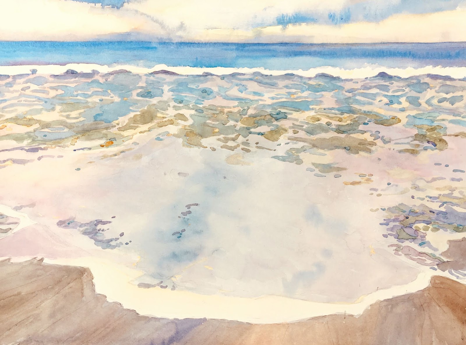 robin purcell california watercolors in the plein air tradition