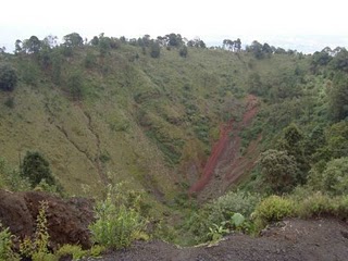 Tourisme au Mexique: volcán del xitle xitle