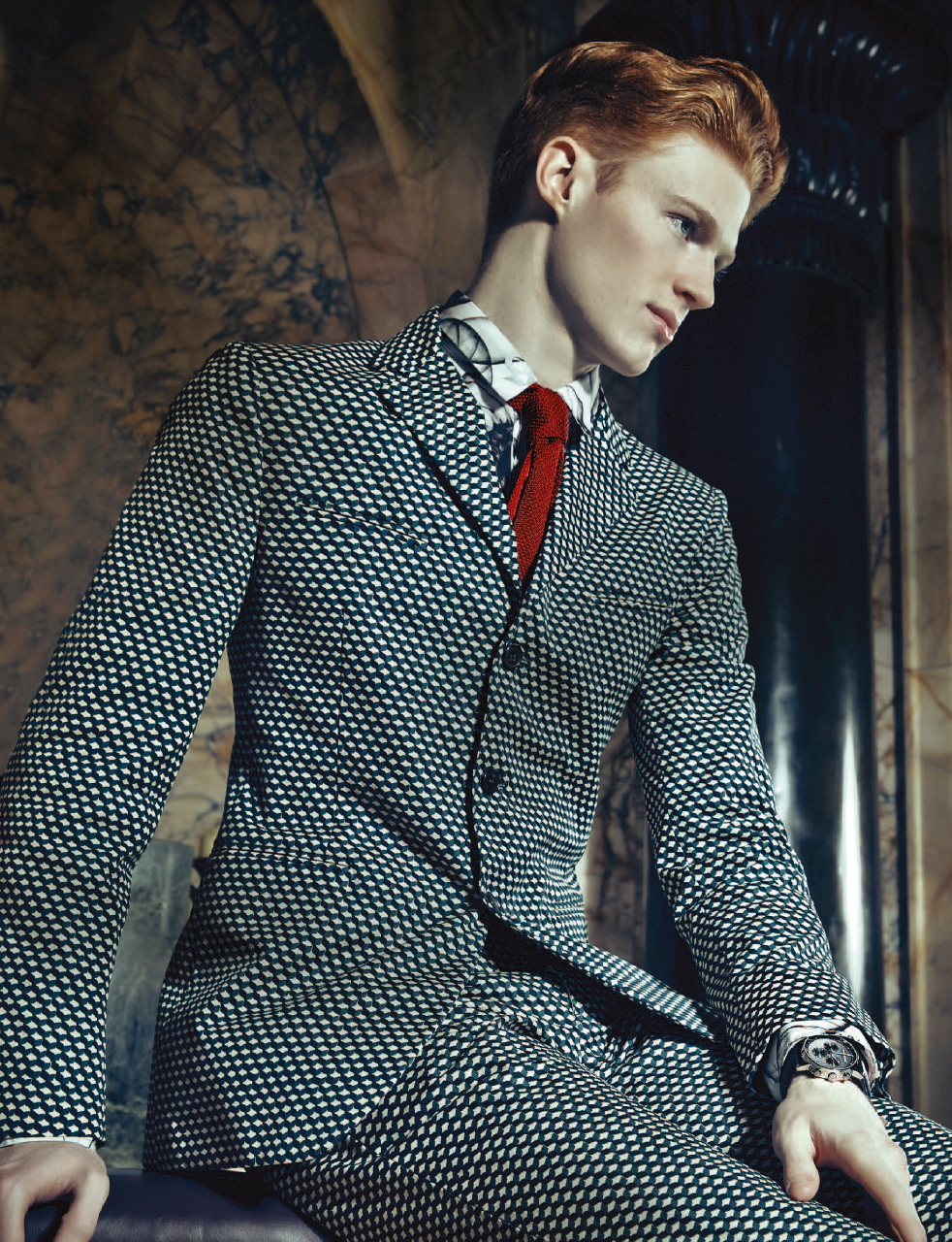 INDEPENDENT MEN: Michael McCaughley on POMP Magazine by Iakovos Kalaitzakis