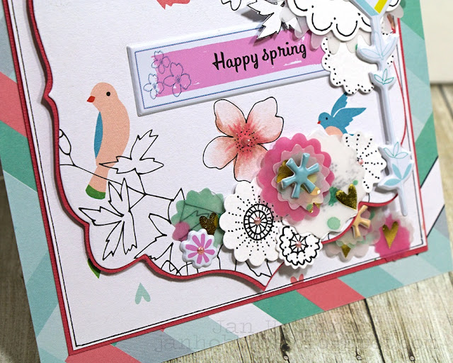 Happy Spring Card - In My Own Imagination