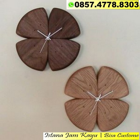 Jam Dinding Kayu Unik, Jam Dinding Kayu Custom, Jam Dinding Kayu Murah ...