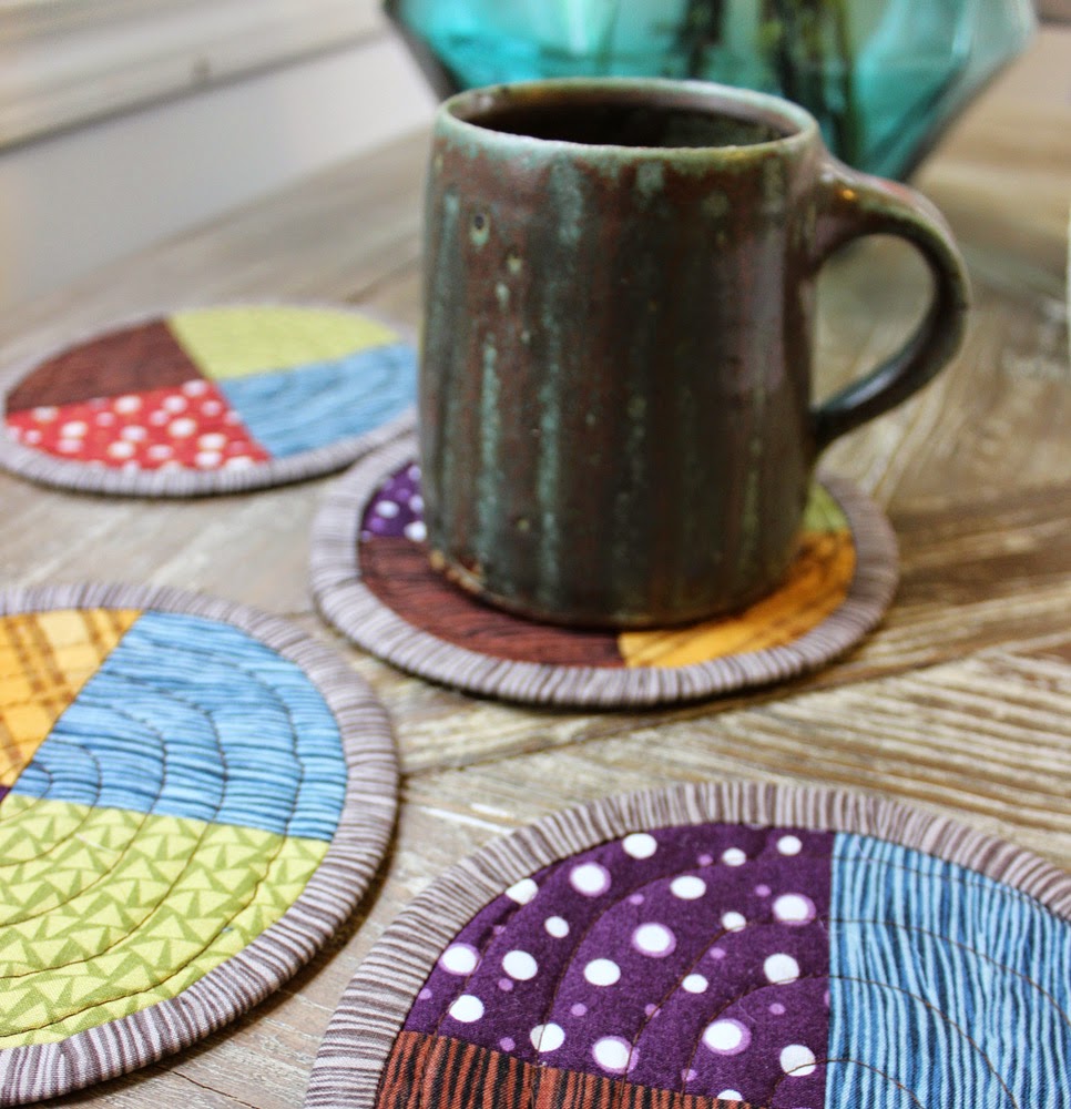 Jennifer Jangles Blog: Oversized Coasters Sewing Pattern