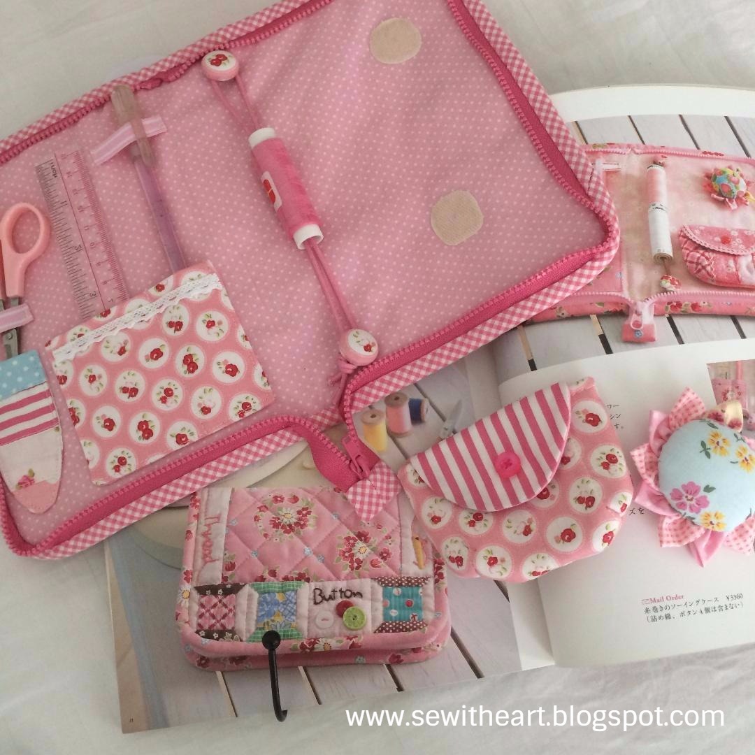 sew with heart: Sewing Swap : Sewing kit pouch