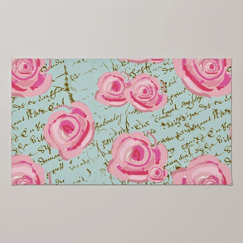 A SCRAPBOOK OF INSPIRATION: Painting Pink Cabbage Roses