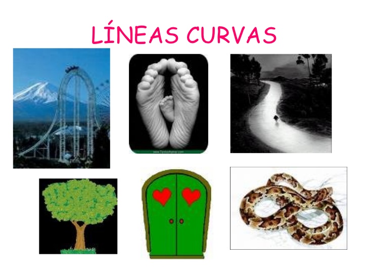 La ventana de mi clase. 1º de Primaria: TIPOS DE LÍNEAS: rectas, curvas ...