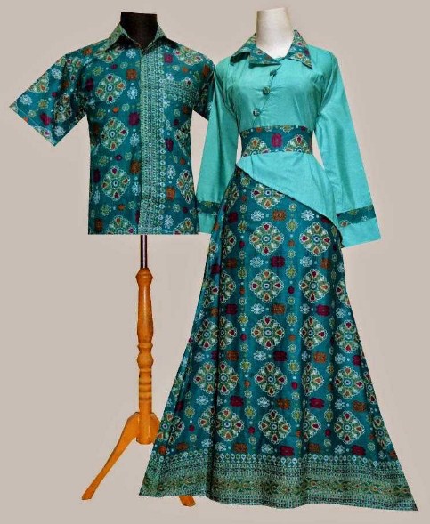 Model Desain Baju Batik Modern Terbaru [Model Couple]