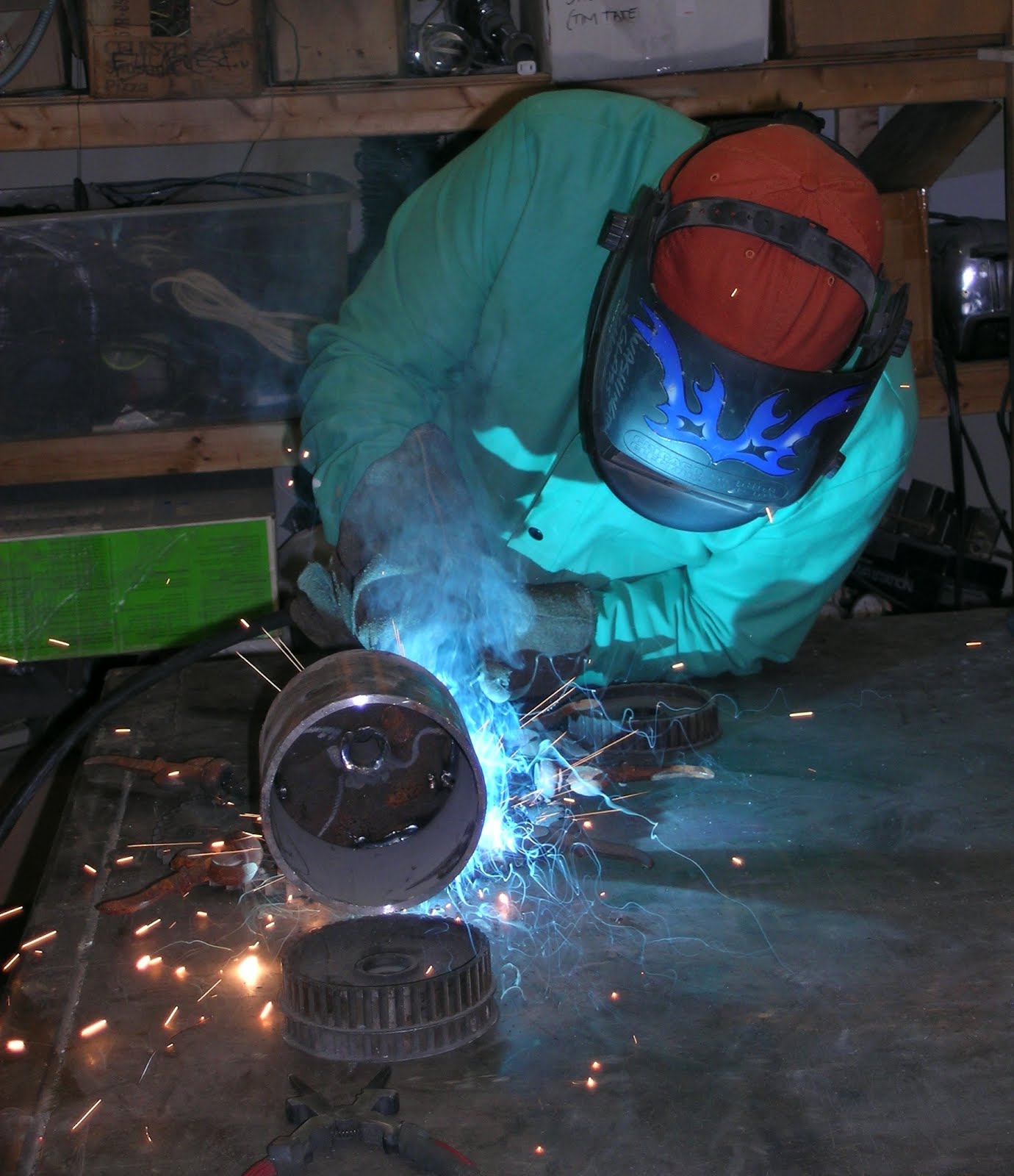MIG welding | Washington Glass Studio