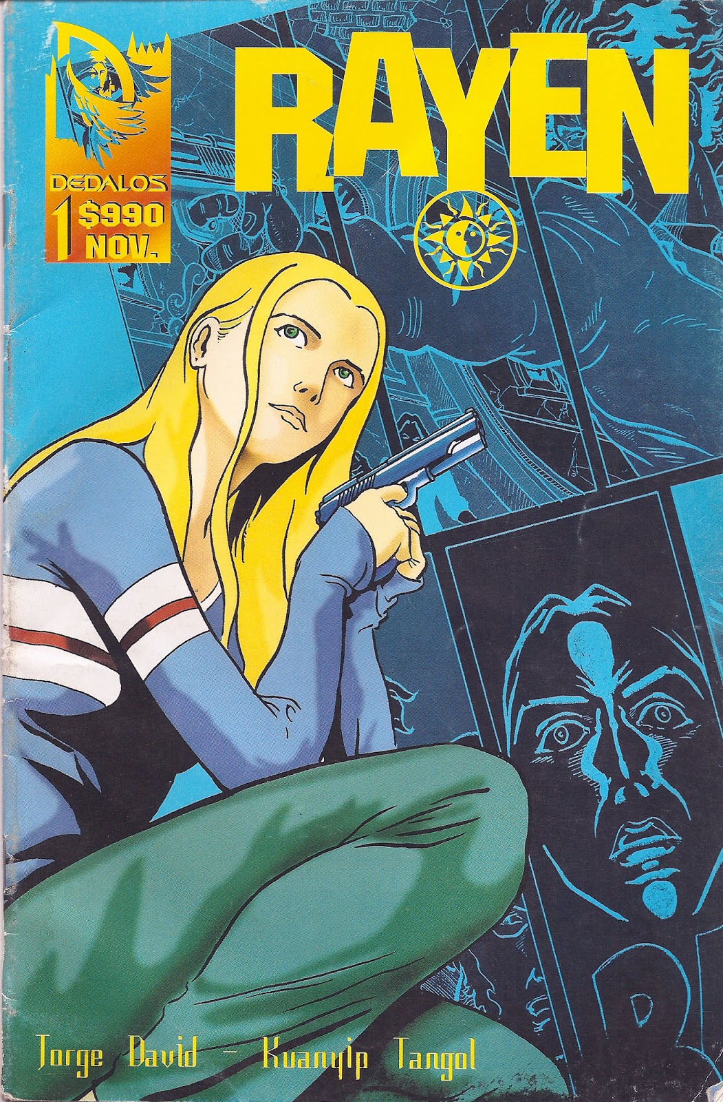 Basara Comics, Inc.: Mi primera serie escaneada: Rayén 01 (cómic chileno)