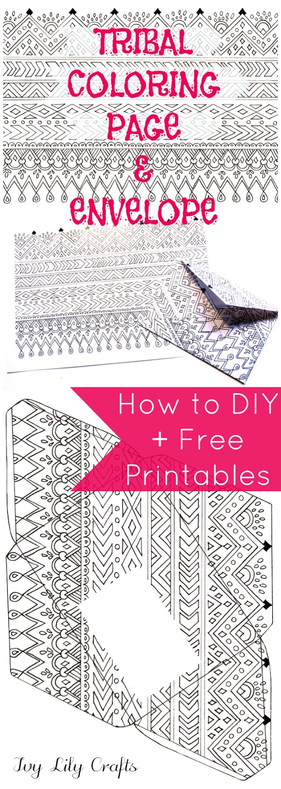 Free Printable Tribal Coloring Pages