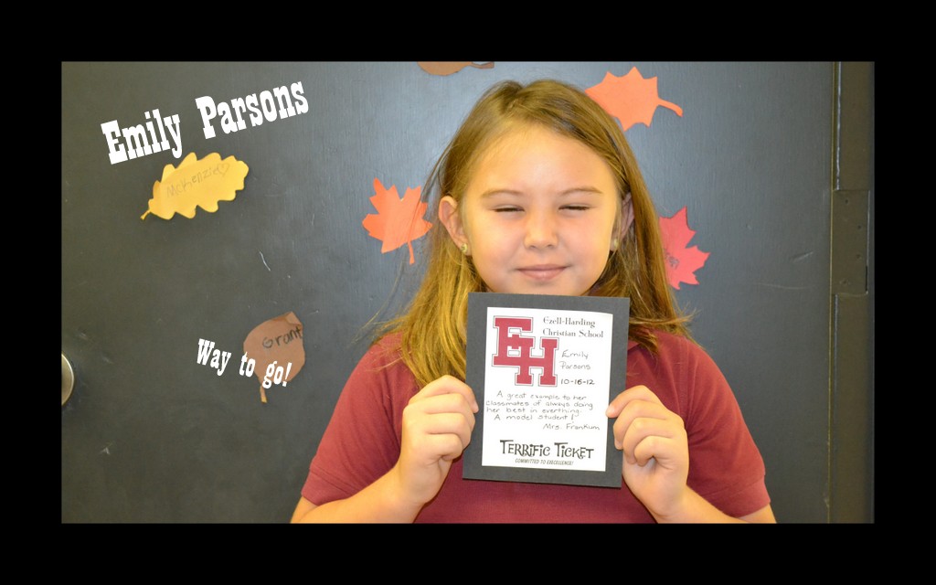 Notes from the Nest..: Terrific Tickets