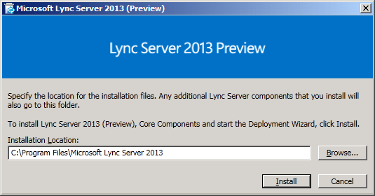 LYNC: Lync 2013 deployment guide