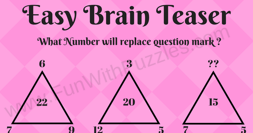 Maths Missing Number Triangle Picture Puzzles With Answers Maths Missing Number Triangle Picture Puzzles With Answers