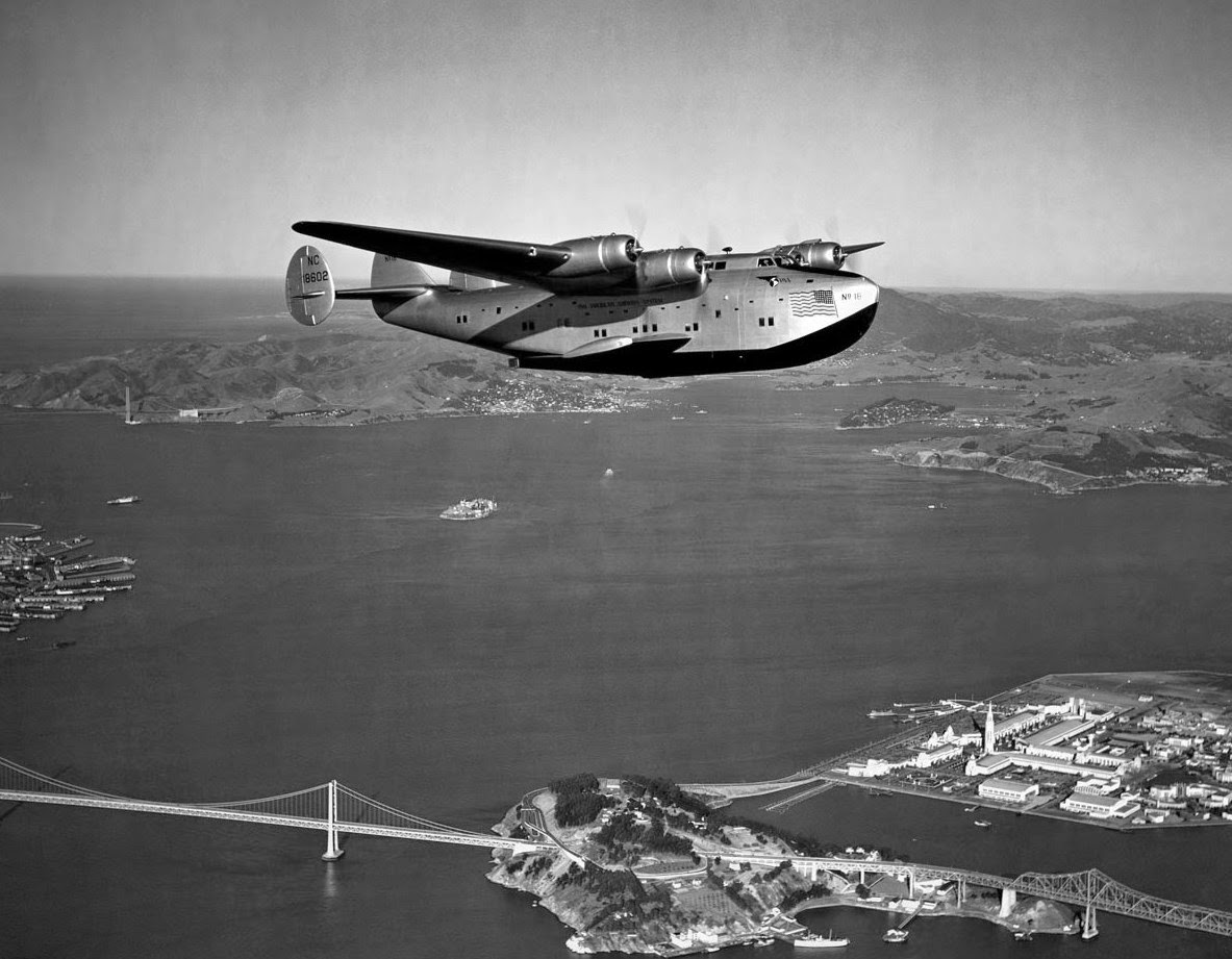 Aviación por Leandro : 1939 HIDROAVIÓN BOEING 314 "Clipper"