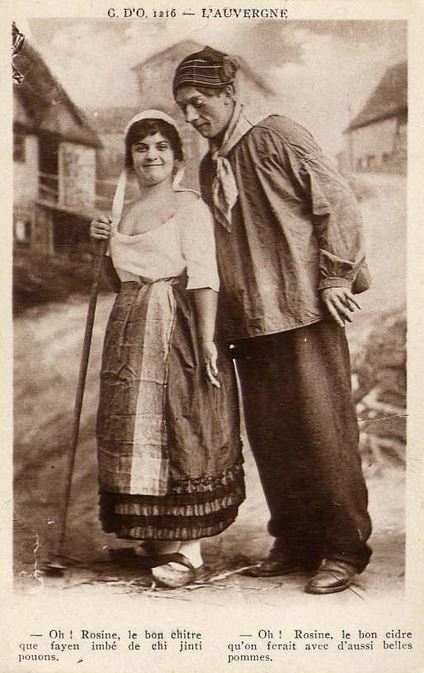 Les vieux Auvergnats.Regards et Vie d'Auvergne