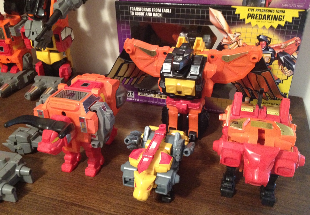 A Transformers Blog - My Life In Collecting: G1 Predaking / Reissue ...
