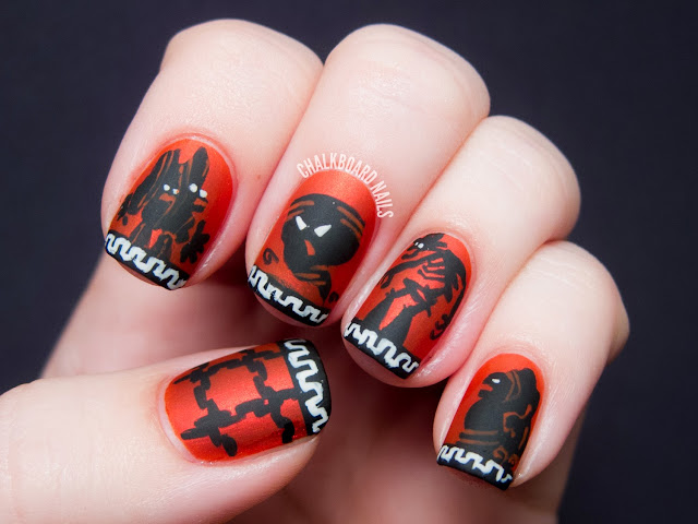 31DC2013 Day 23: Inspired by a Movie (Hercules) | Chalkboard Nails ...