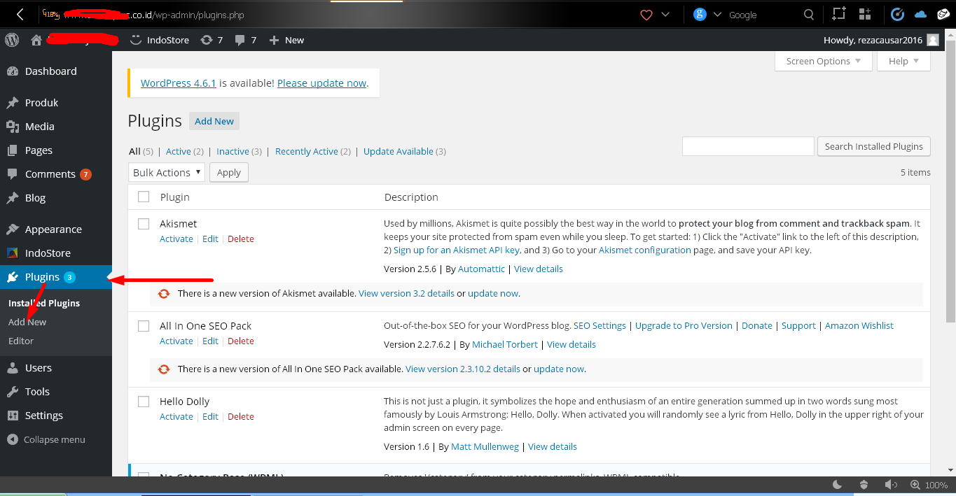 EXI2T CYBER TEAM: Cara Pasang Shell Di Wordpress Menggunakan Plugins Upload