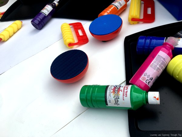 Learning and Exploring Through Play: Outdoor Gross Motor Art