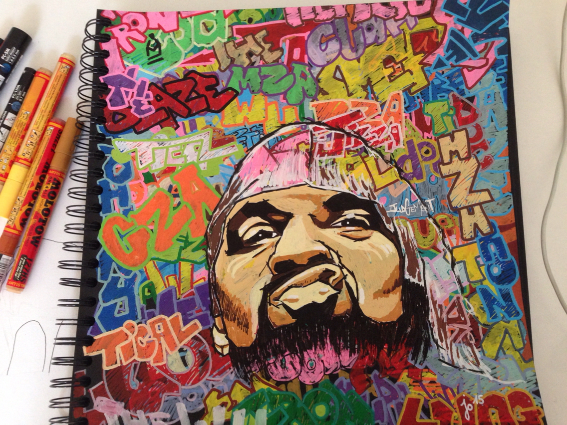 Wu Tang Clan Disciples: Wu-Art Thursday #203 - Method Man Fan Art