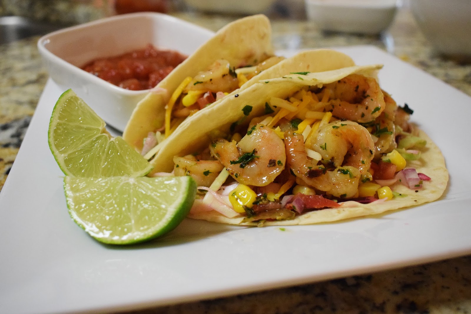 Easy Shrimp Tacos ~ Easy Cooking