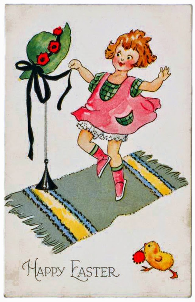 15 Colorful Vintage Easter Cards From the Early 20th Century ~ Vintage ...