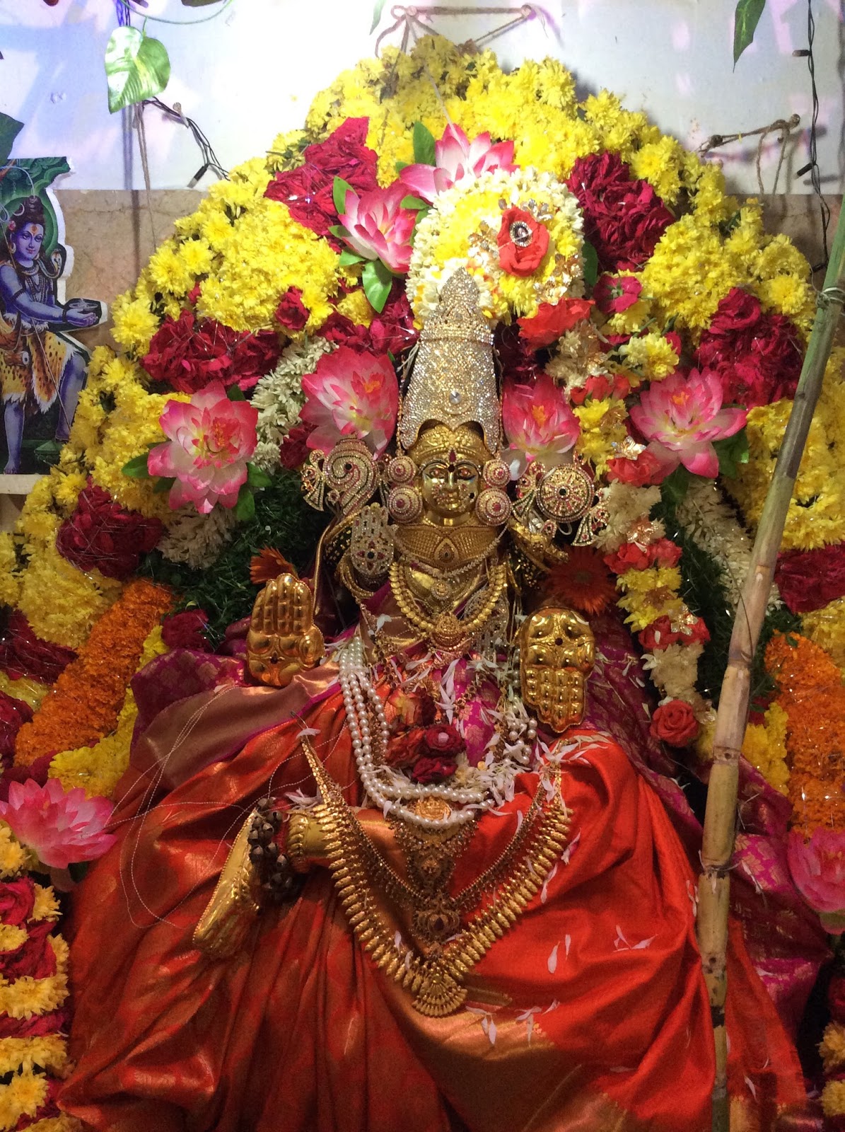 NAVARATRI CELEBRATIONS 2016 DAY 6 SRI RAJA RAJESHWARI DEVI