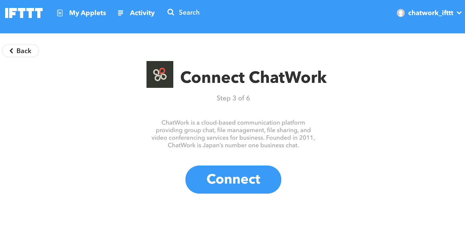 【後編】チャットワークとIFTTTが連携！〜アプレットの作り方〜 | Chatworkブログ