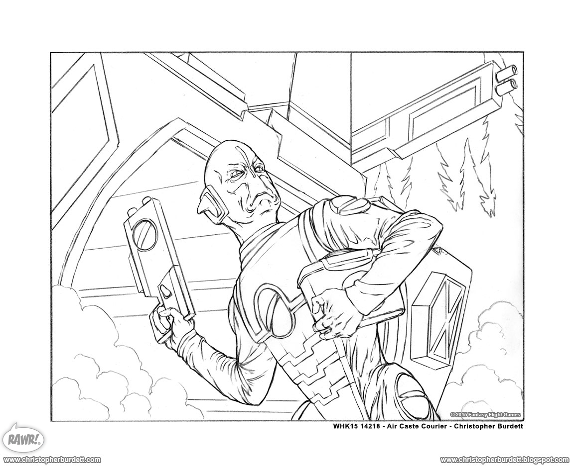 The DOODLES, DESIGNS, and aRT of CHRISTOPHER BURDETT: Air Caste Courier ...