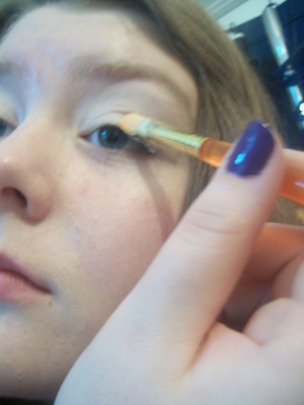 Weird Girl Musings Retro Chic Glitter Cat Eye Makeup Tutorial 2603