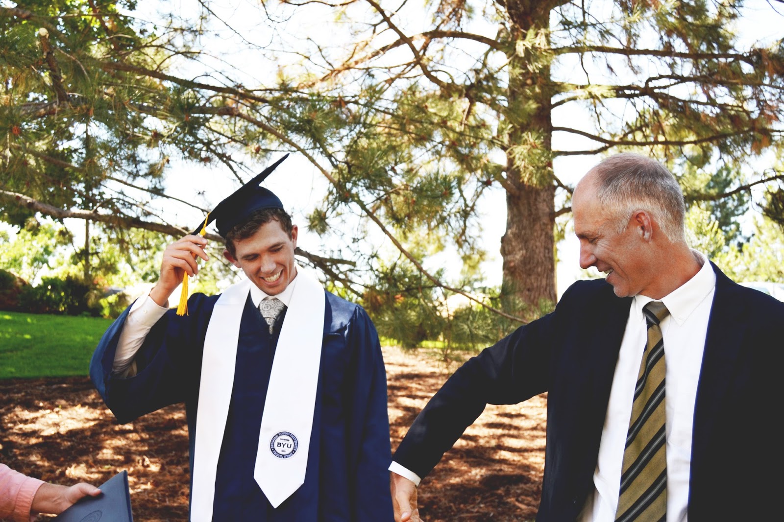 Carson Graduated! - He and Me