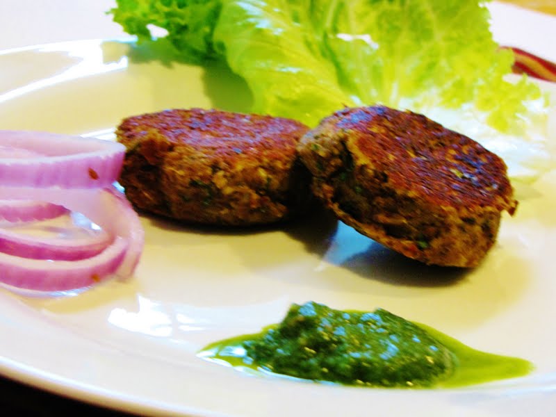 themustardseed......: Shakahari shaami kabab (Vegetarian kabab)