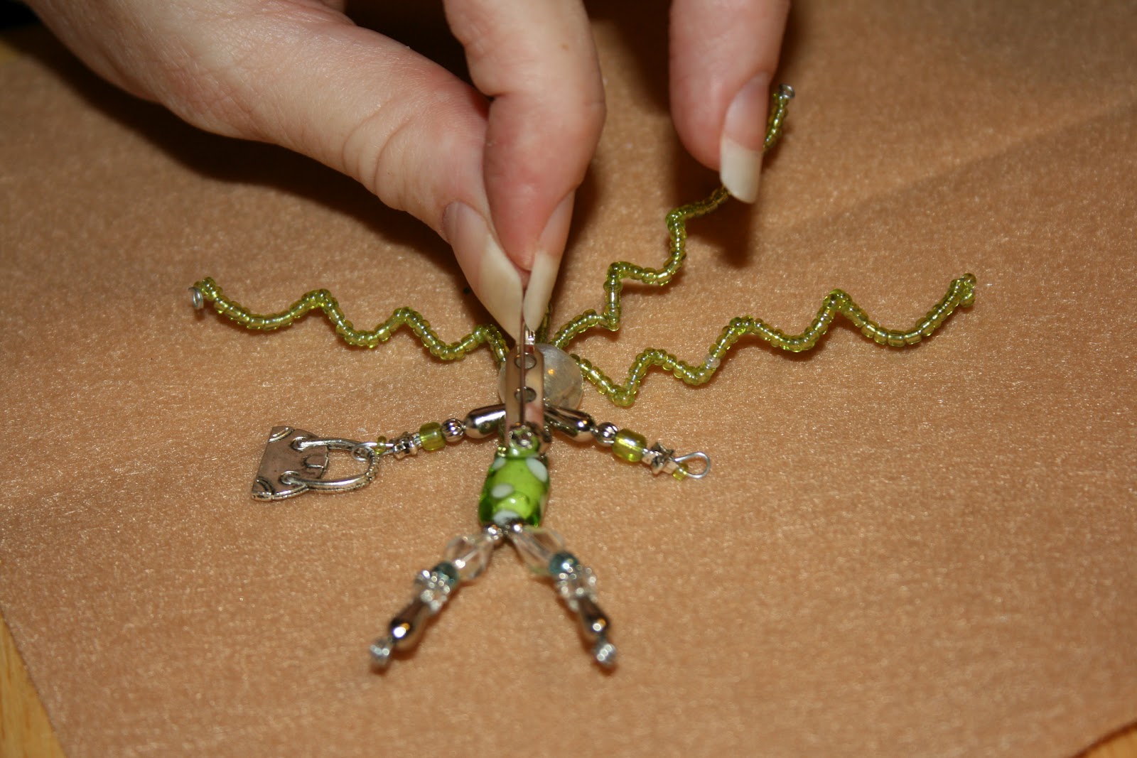 Grandmommy's Gems: How about a beaded doll tutorial?
