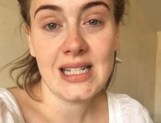 Sick looking Adele apologizes to fans after cancelling concert due to ...