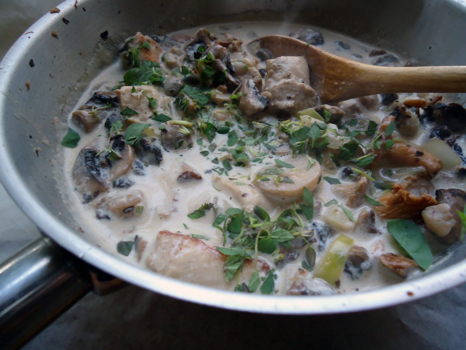 LCHF-bloggen: Gryte med svinefilet og sopp