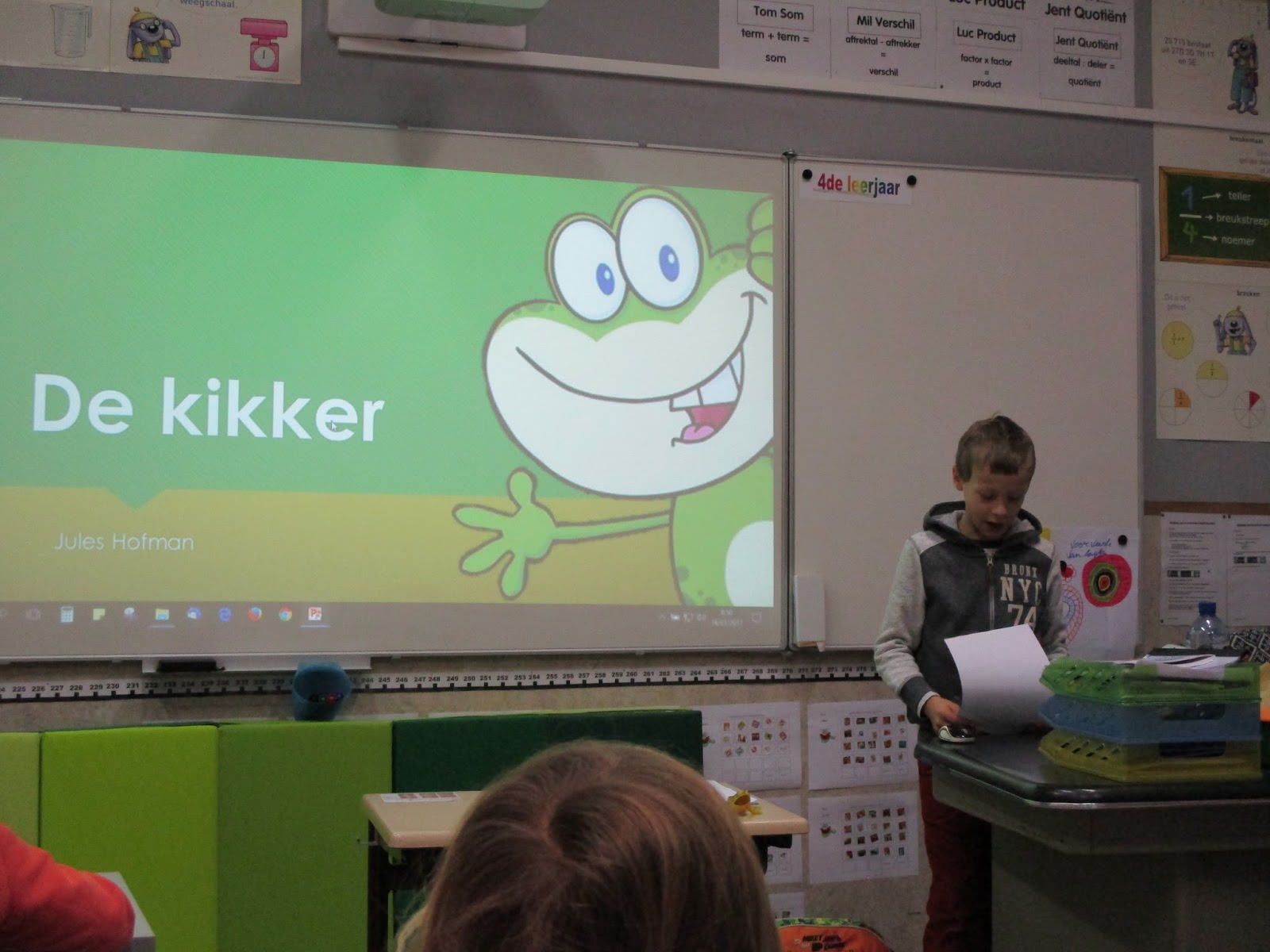 Het Klimtouw: Eerste spreekbeurten : mooi en leerrijk