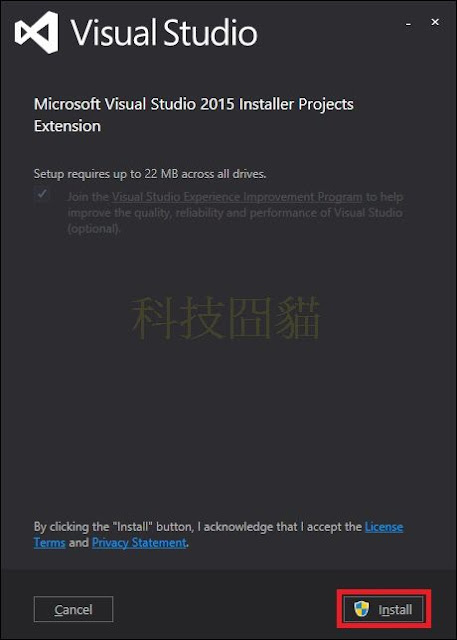 科技囧貓: 如何在Microsoft Visual Studio 2015加入Installer Projects